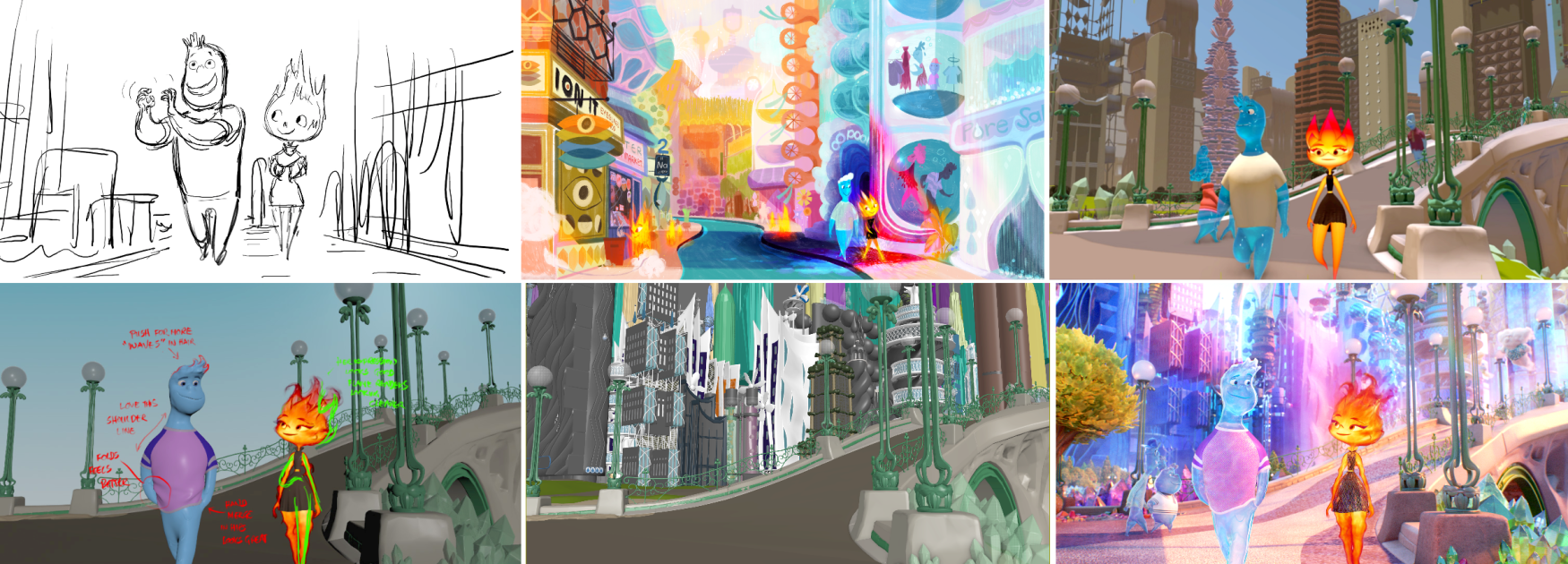 Fire and water mix to make movie magic in the first look at Pixar’s ...